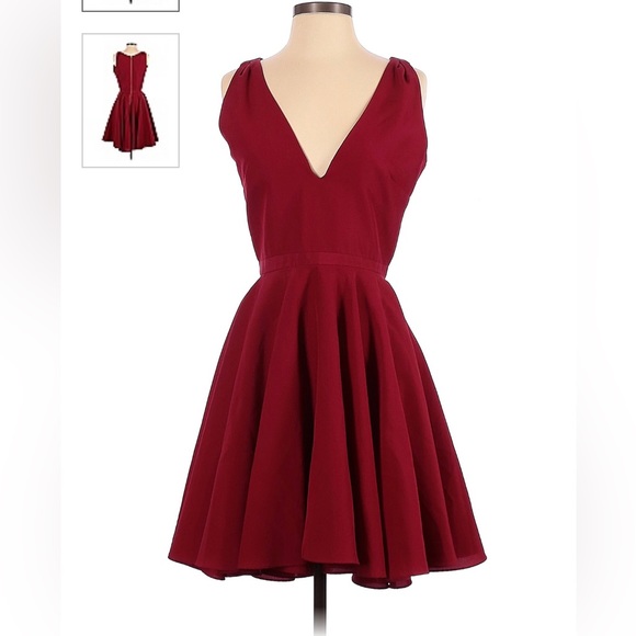 allison parris | Dresses | Allison Parris Red Dress | Poshmark